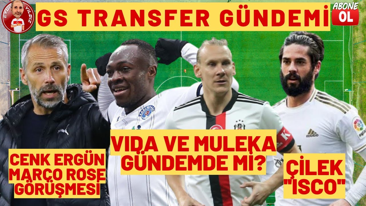 GALATASARAY TRANSFERDE BOMBALARI PATLATIYOR MARCO ROSE VE ISCO İLE ...