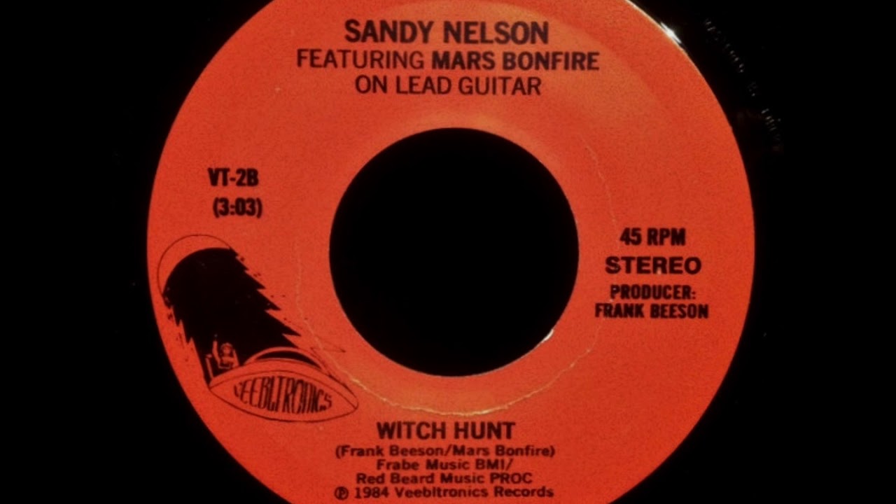 Sandy Nelson & Mars Bonfire - Witch Hunt (1984) - YouTube