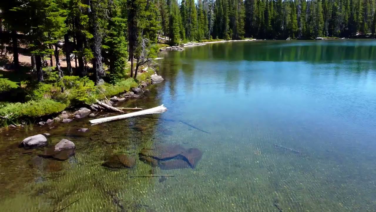 A Beautiful "Hidden" Lake in Oregon. - YouTube