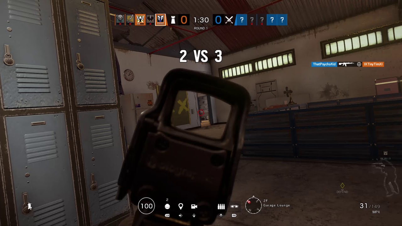 1v3 Clutch first time running Warden! - YouTube