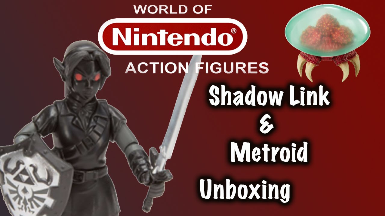 Shadow Link and Metroid World of Nintendo Unboxing - YouTube