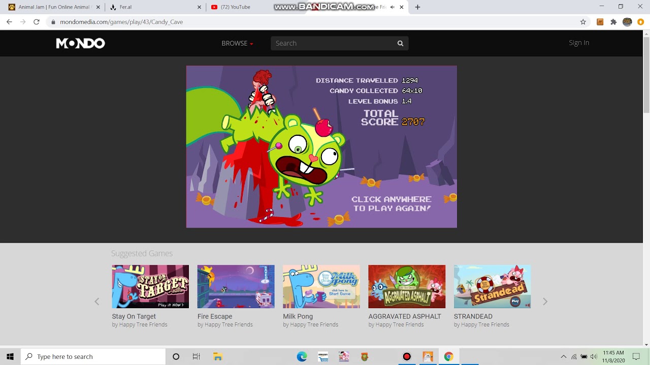 Playing Candy Cave - YouTube