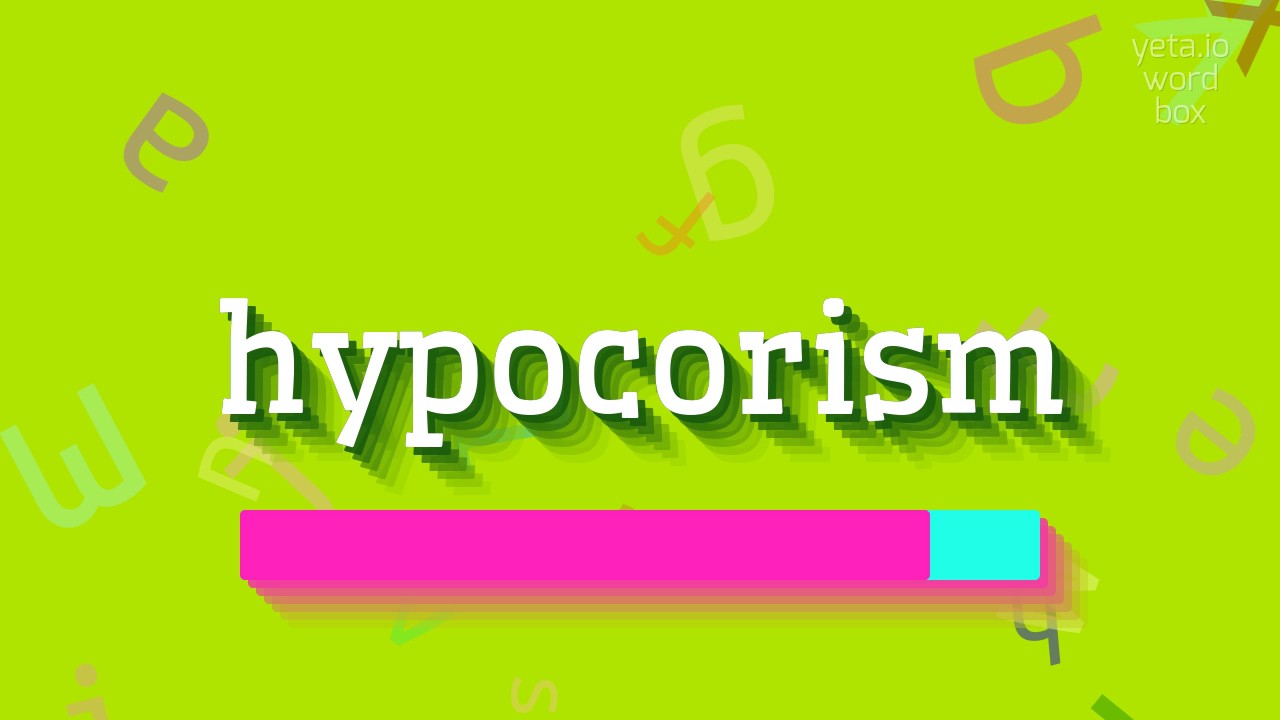 How to say "hypocorism"! (High Quality Voices) - YouTube