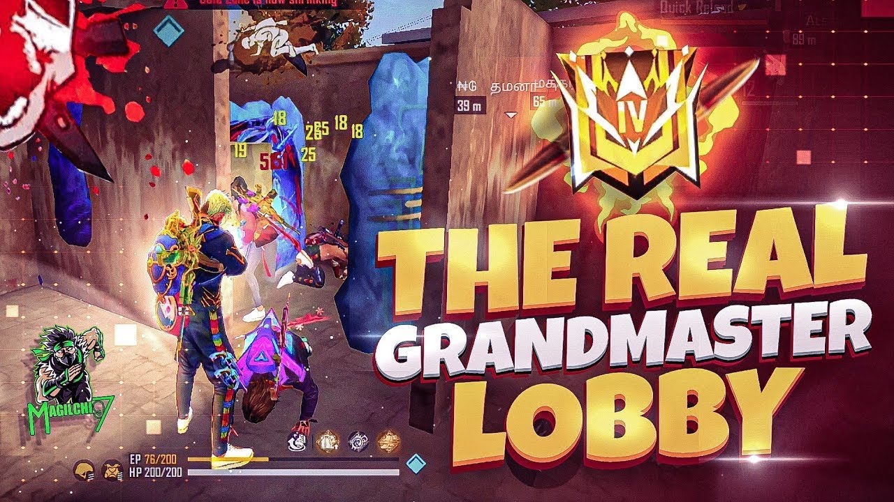 🔥The Real GrandMaster Lobby 💛 SHOTGUN 👑 90% Headshot Rate ️⚡ | Poco x3 ...