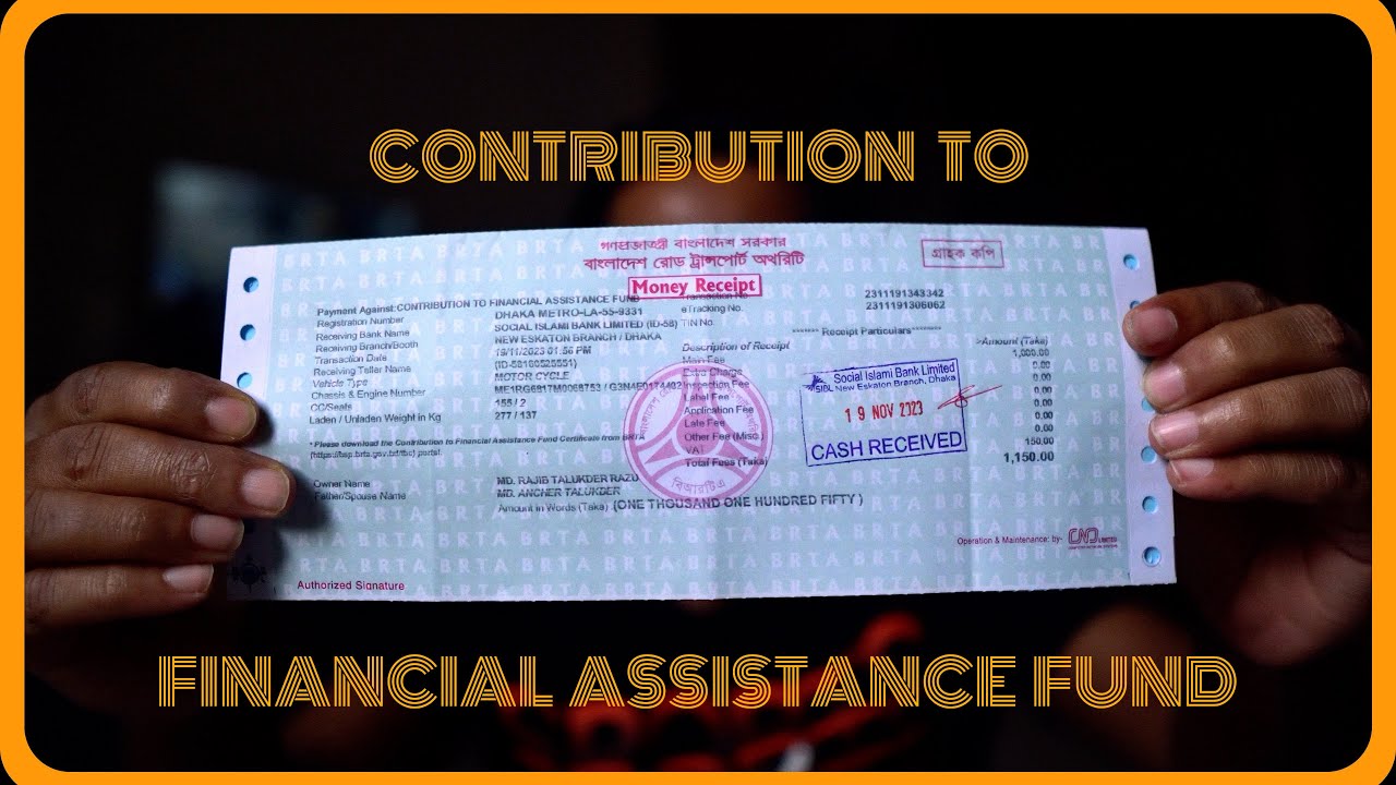 What is "CONTRIBUTION TO FINANCIAL ASSISTANCE FUND" | Noomers Go - YouTube
