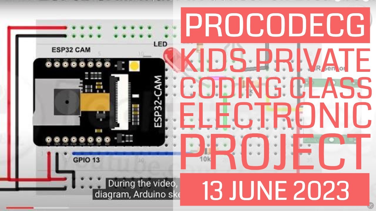 ProCodeCG Kids Private Coding Class - Electronics Projects - Kinan - 13 ...