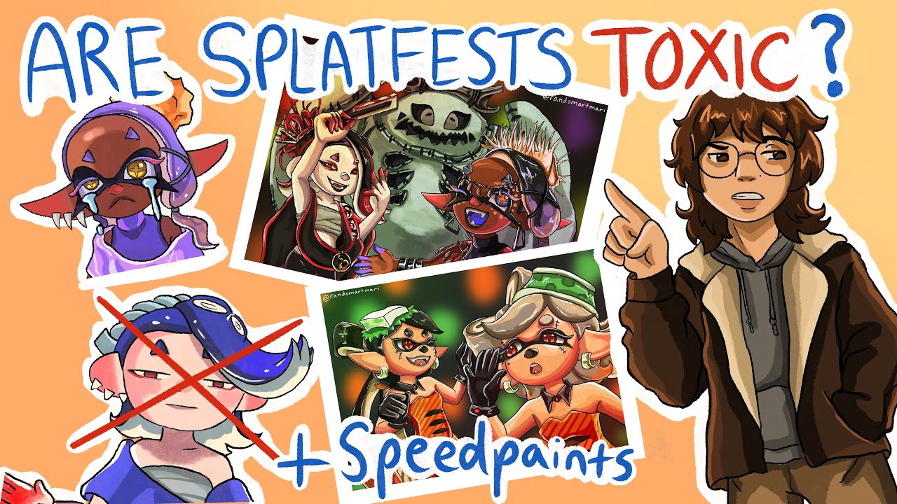 Why are Splatoon 3 Splatfests so Toxic? | Splatoween Speedpaint ...