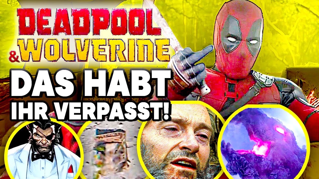 ALIOTH, HYDRA, X-Men & mehr - DEADPOOL & Wolverine Trailer Analyse ...