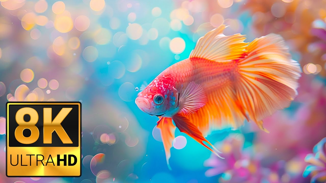 8K Beautiful Coral Reef - Relaxing Ocean Fish & Stunning Aquarium - YouTube