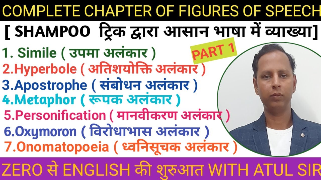 FIGURES OF SPEECH FOR ACADEMIC | HOW TO REMEMBER WITH SHAMPOO TRICK ...