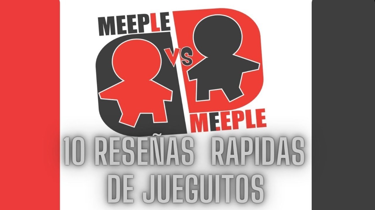 10 Reseñas rápidas para jueguitos Meeples Vs Meeples - YouTube