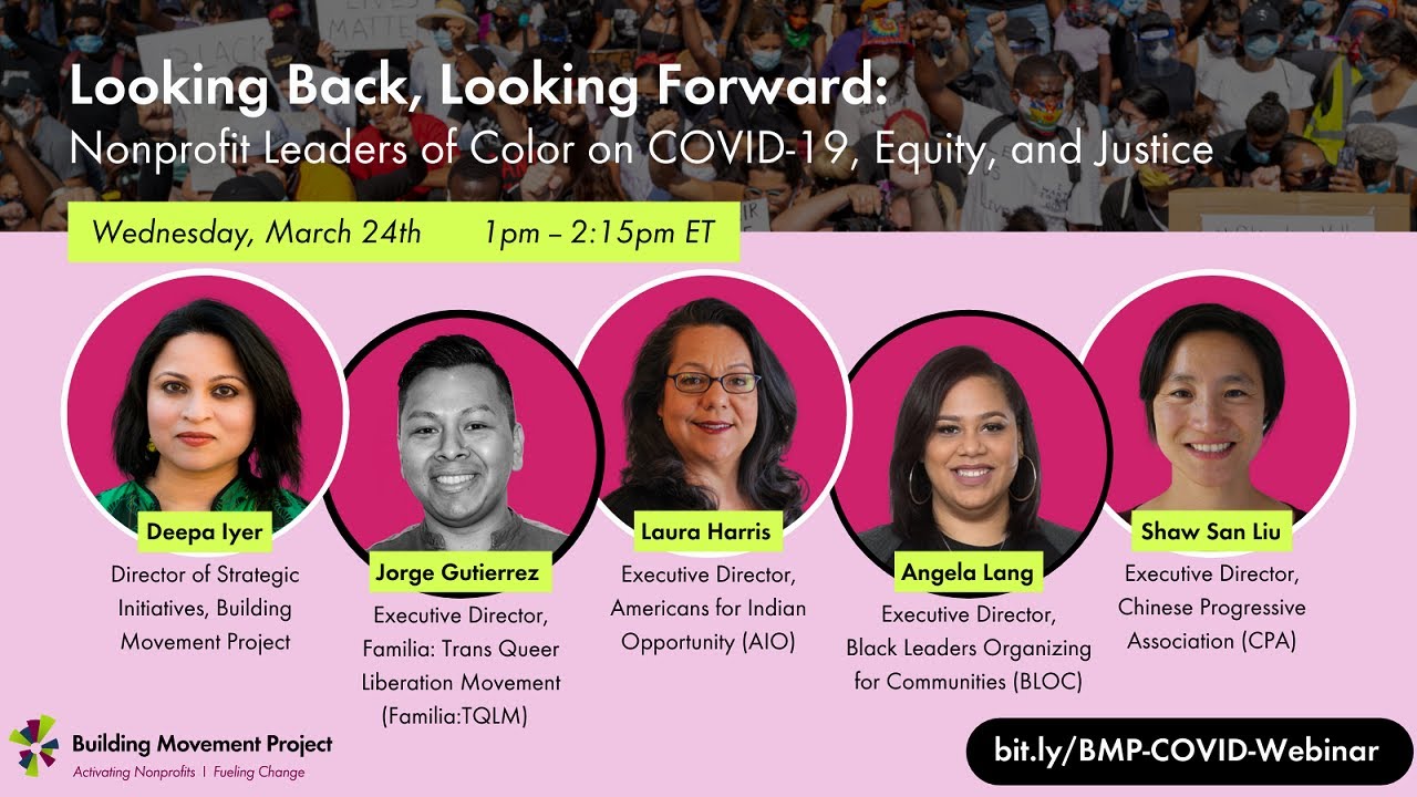 Looking Back, Looking Forward: Nonprofit Leaders of Color on COVID-19 ...