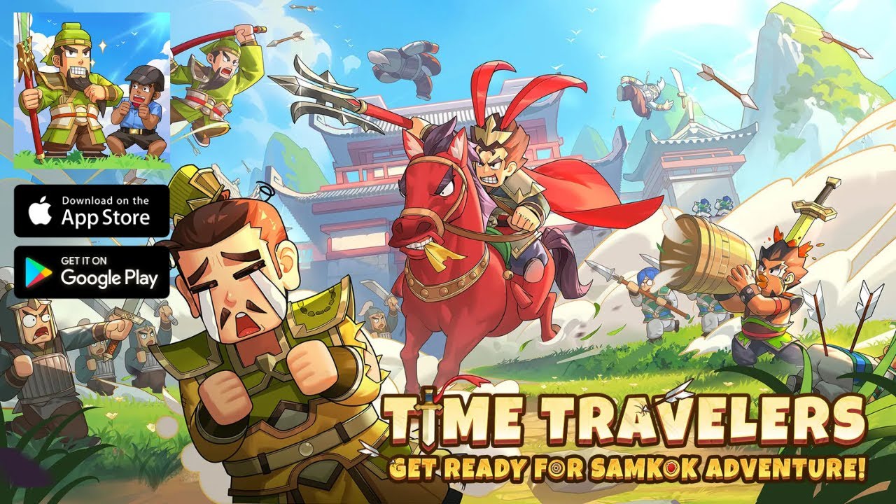 Go Go Samkok Gameplay | Casual RPG (Android iOS) - YouTube