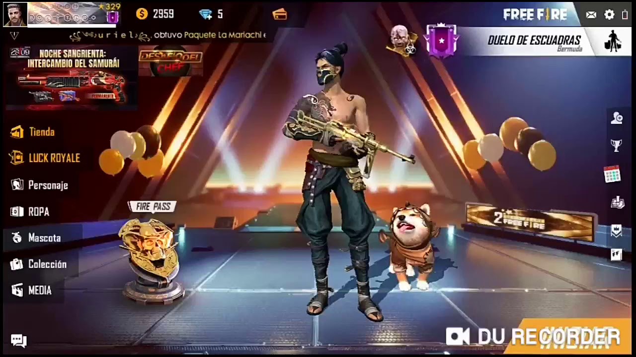 NUEVO PASE ELITE SAMURAI😎 |FREE FIRE😱 - YouTube