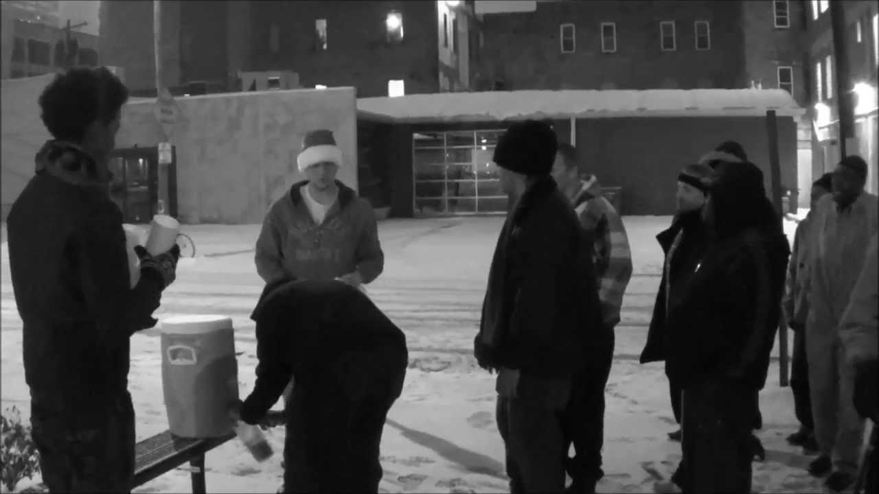 Hot Chocolate for the Homeless - YouTube