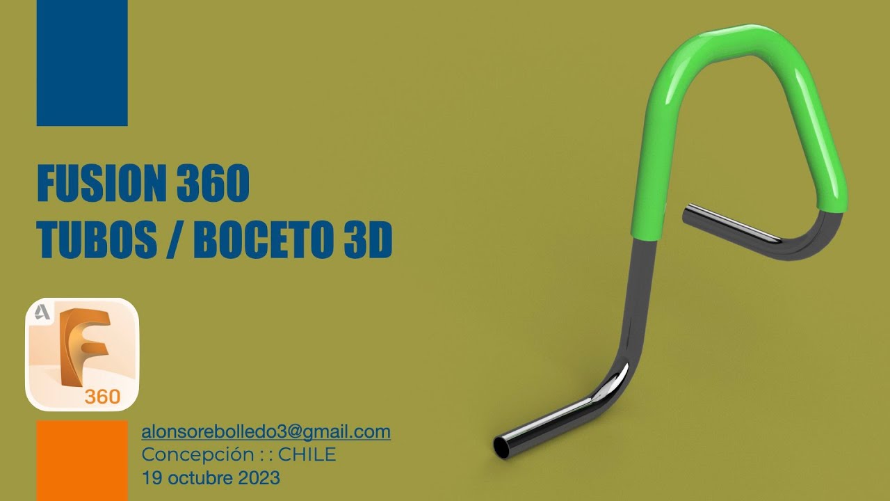 TUBOS EN FUSION 360 - YouTube