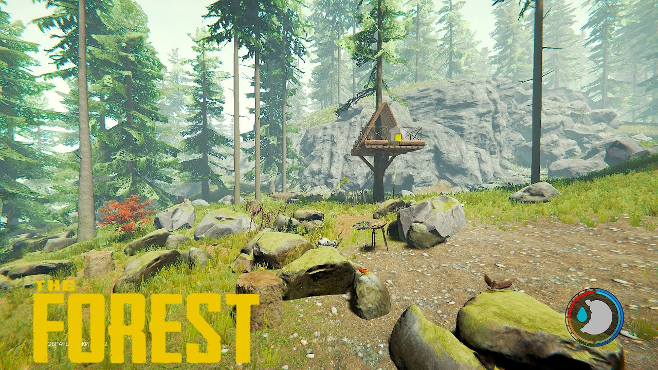 Построил базу | The Forest #3 - YouTube