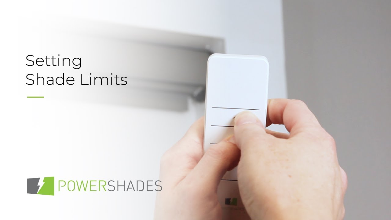 PowerShades | Setting Shade Limits - YouTube