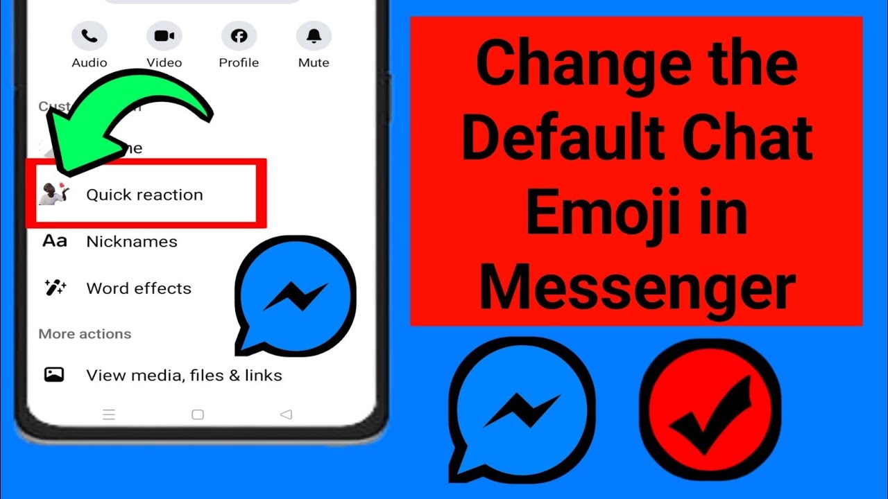 How to Change the Default Chat Emoji in Messenger? 2025 - YouTube