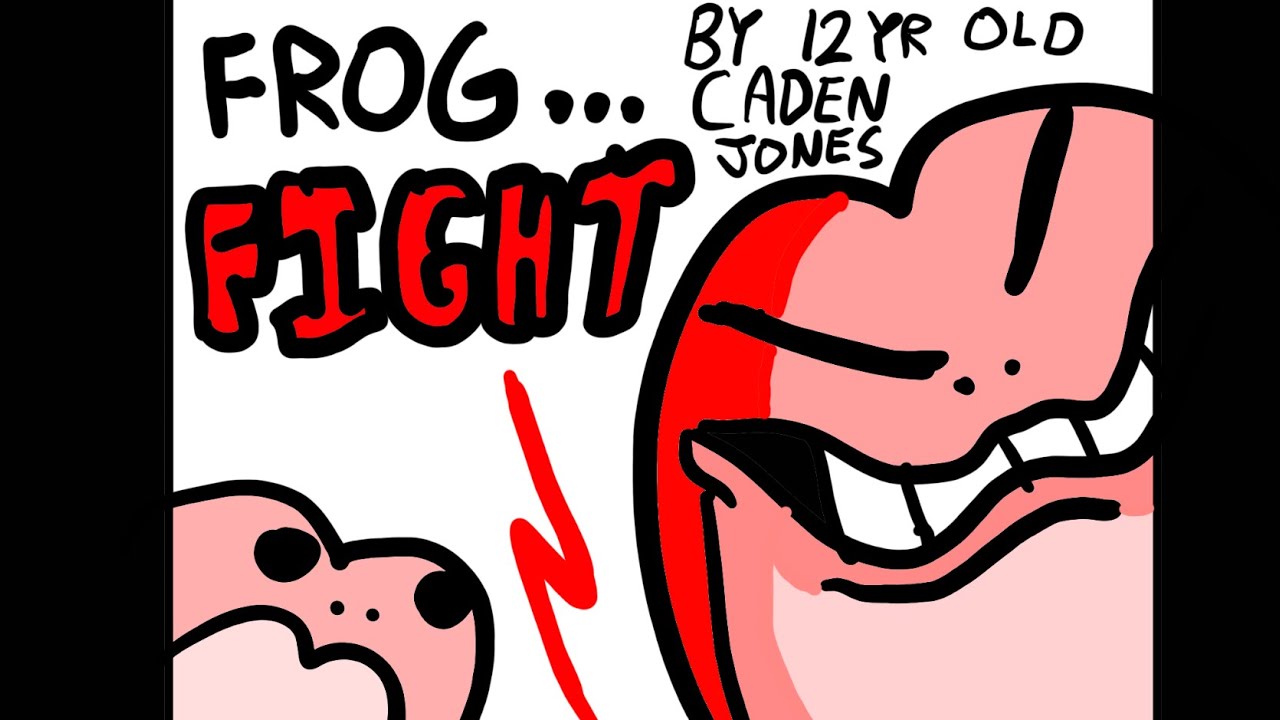 FROG FIGHT. By 12yr Old Caden Jones - YouTube