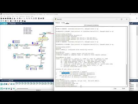 EIGRP and Static Route - YouTube