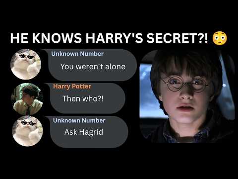 Unknown Number Knows Harry's Secret… 😳 | Harry Potter WhatsApp Chat