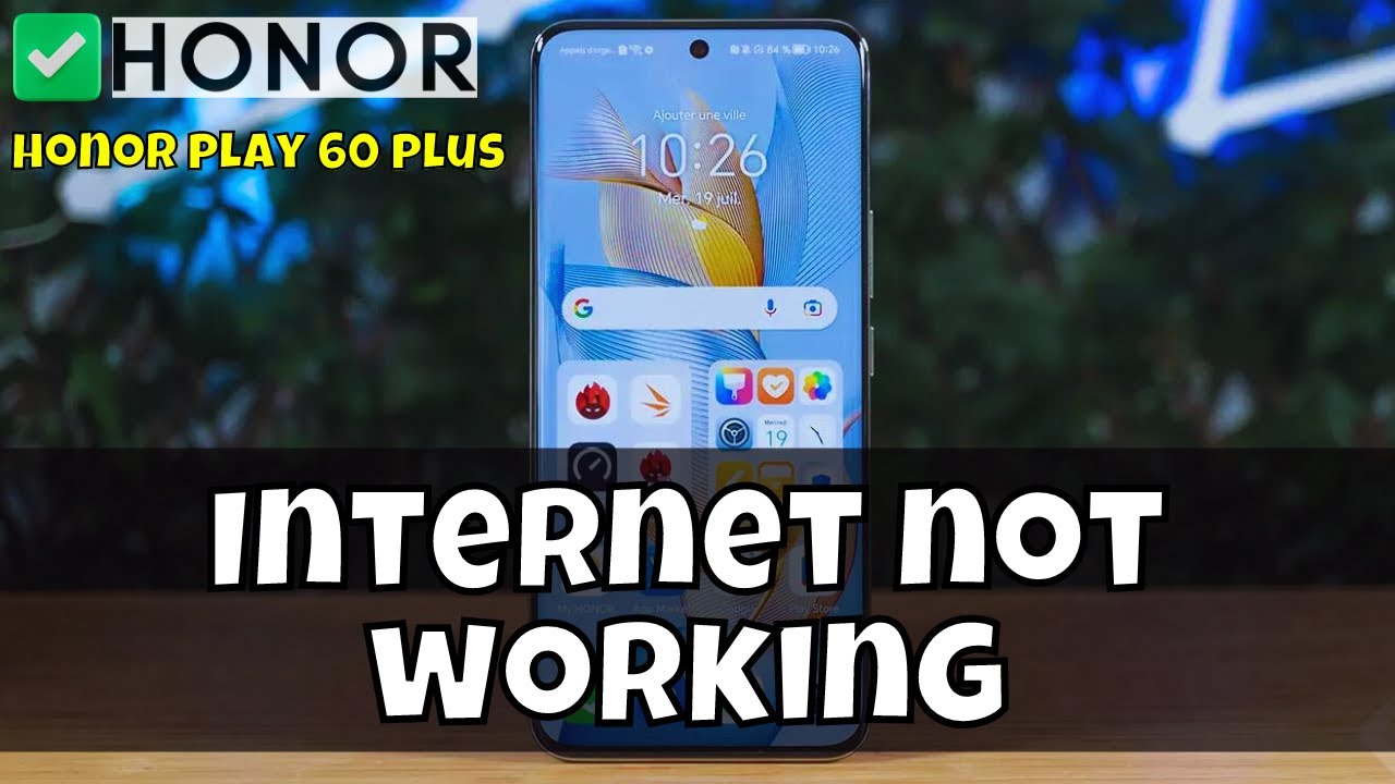 Internet issue Honor Play 60 Plus || How to solve internet problems || Internet not working ...