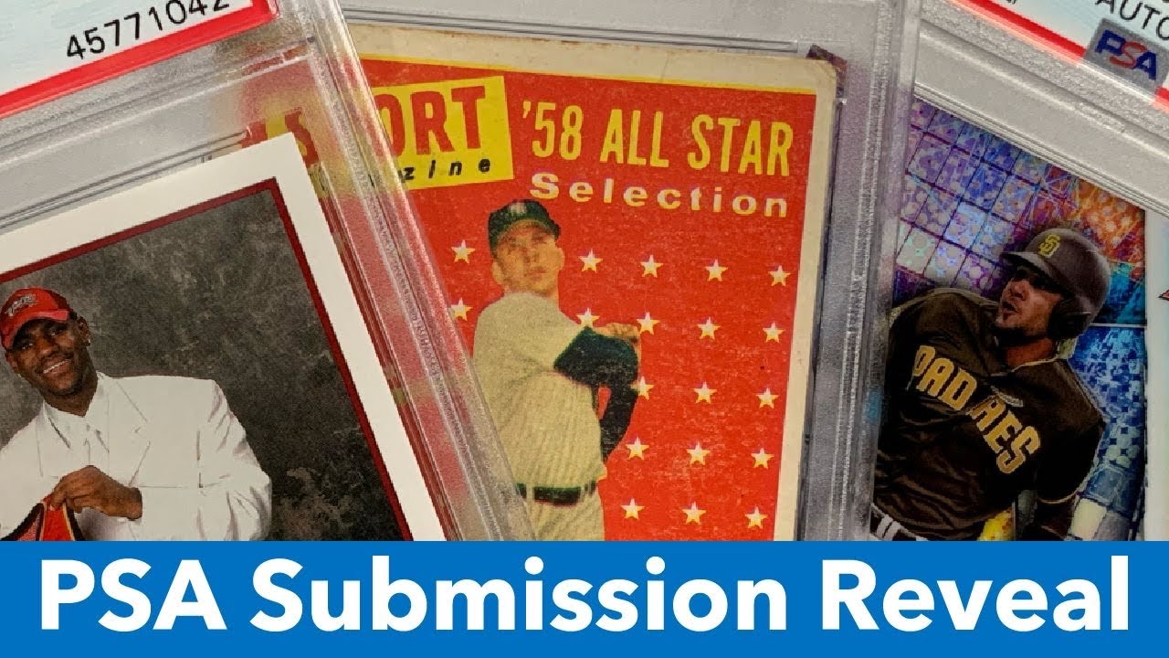 36 Card PSA Submission Reveal - YouTube