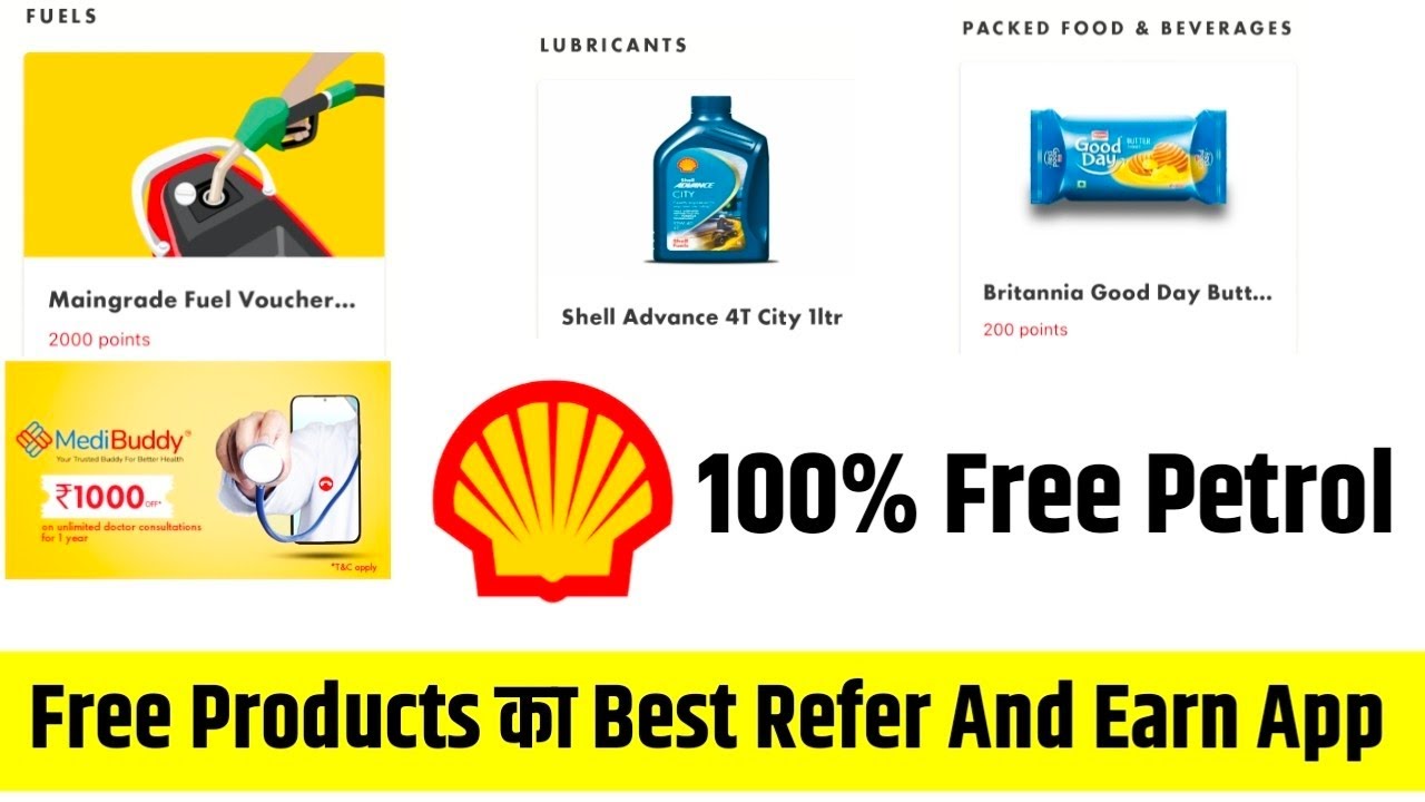 Get 100% Free Petrol 😍 Shell Asia App Refer And Earn | Shell Asia App ...