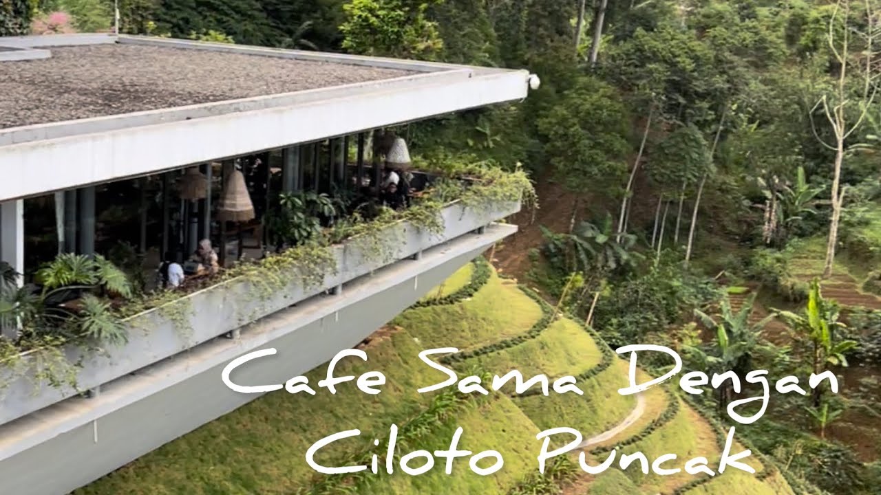 Hidden Gems Cafe Puncak, tempat nongkrong hits Puncak View Gunung Gede ...