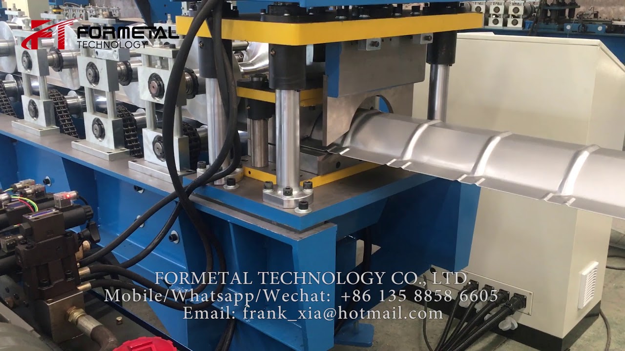 How to Produce Ridge Cap in Ridge Cap Roll Forming Machine | Formetal ...