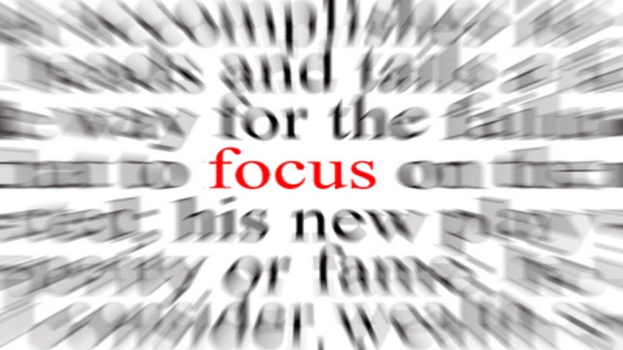 Ways to improve Concentration/Focus - YouTube