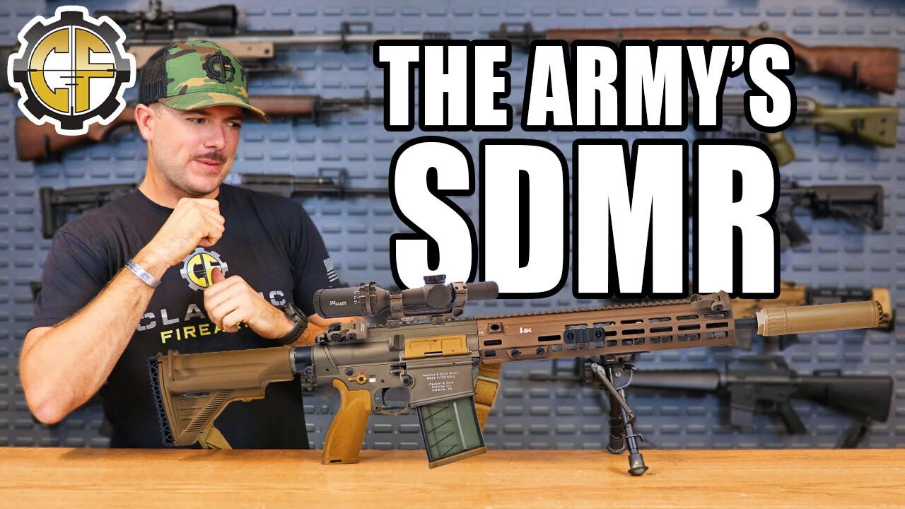 The H&K M110A1 (US Army’s Current DMR) - YouTube