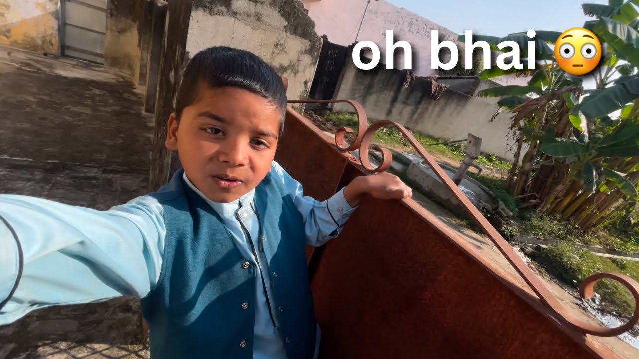 Oh bhai 😳 ye aliyan kaha pr chad gaya 🥶 | SS Vlogs - YouTube