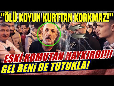 ESKİ KOMUTAN HAYKIRDI!!! ''GEL BENİ DE TUTUKLA!'' ORTALIK FENA KARIŞTI! - SOKAK RÖPORTAJLARI