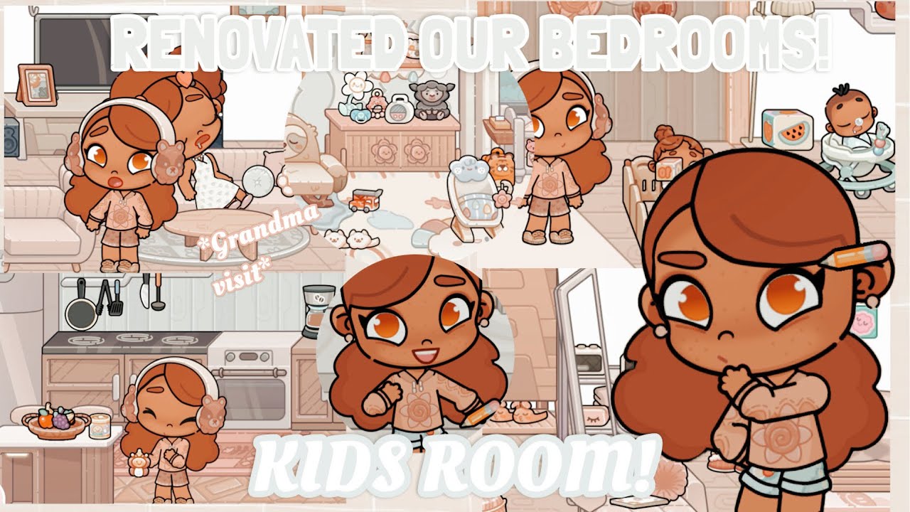 RENOVATED OUR BEDROOMS AT OUR NEW HOUSE! ️ *W voice* AVATAR WORLD - YouTube
