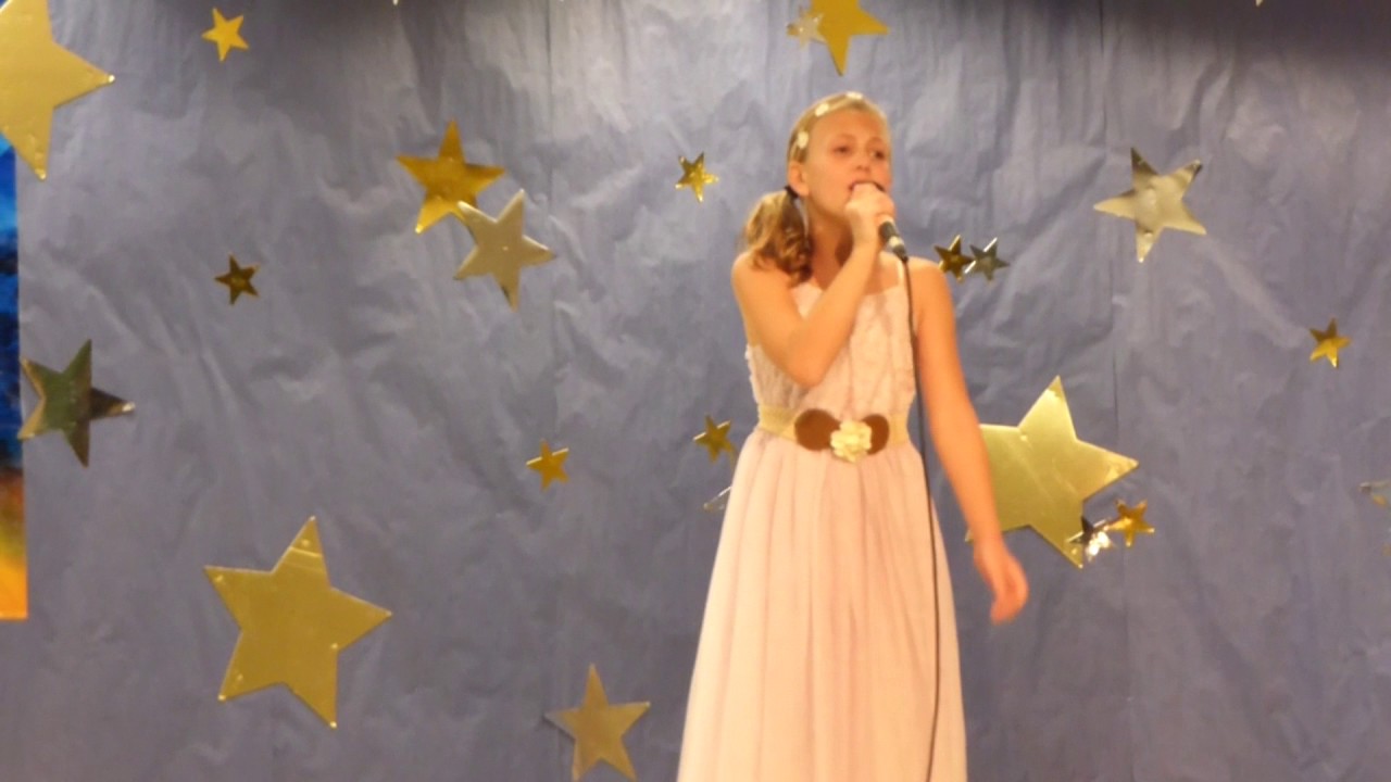 Keira Sings "Strong" -- 2017 Talent Show - YouTube