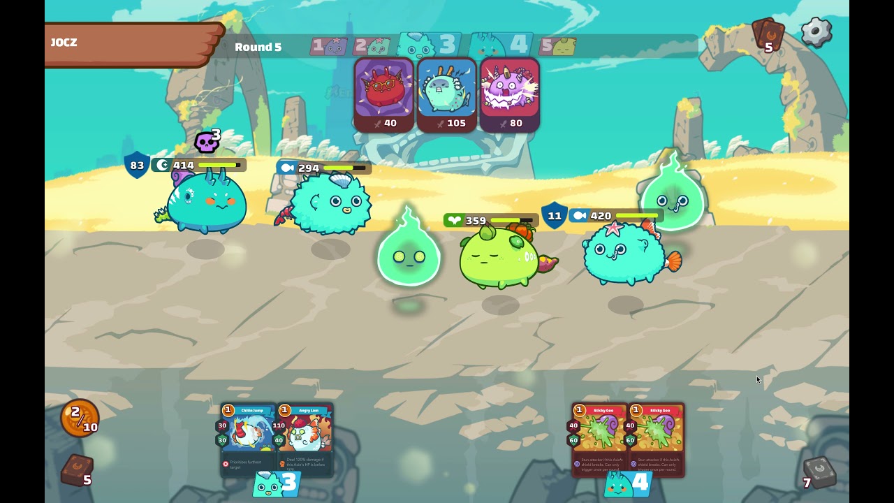 Axie Arena | Terminator and Shrimpinator combo - YouTube