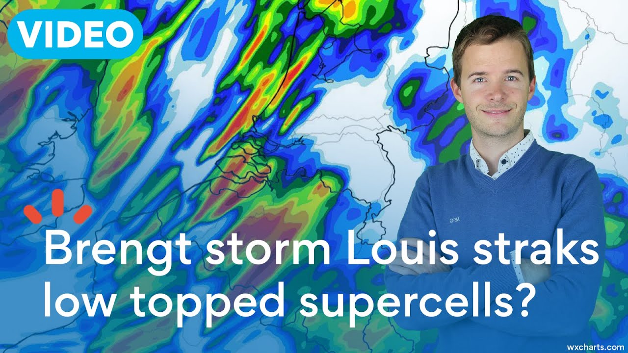 Zorgt Storm Louis straks voor Low Topped Supercells? - YouTube