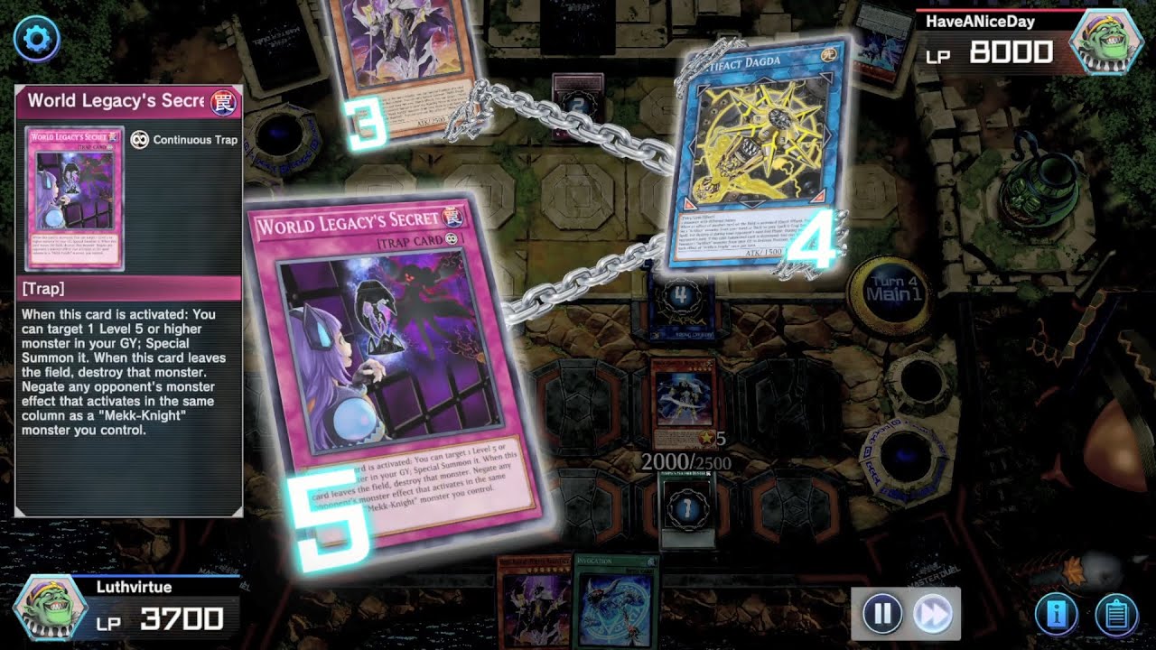 #069 WORLD LEGACY'S SECRET SAVED ANOTHER DAY [YU-GI-OH! MASTER DUEL ...