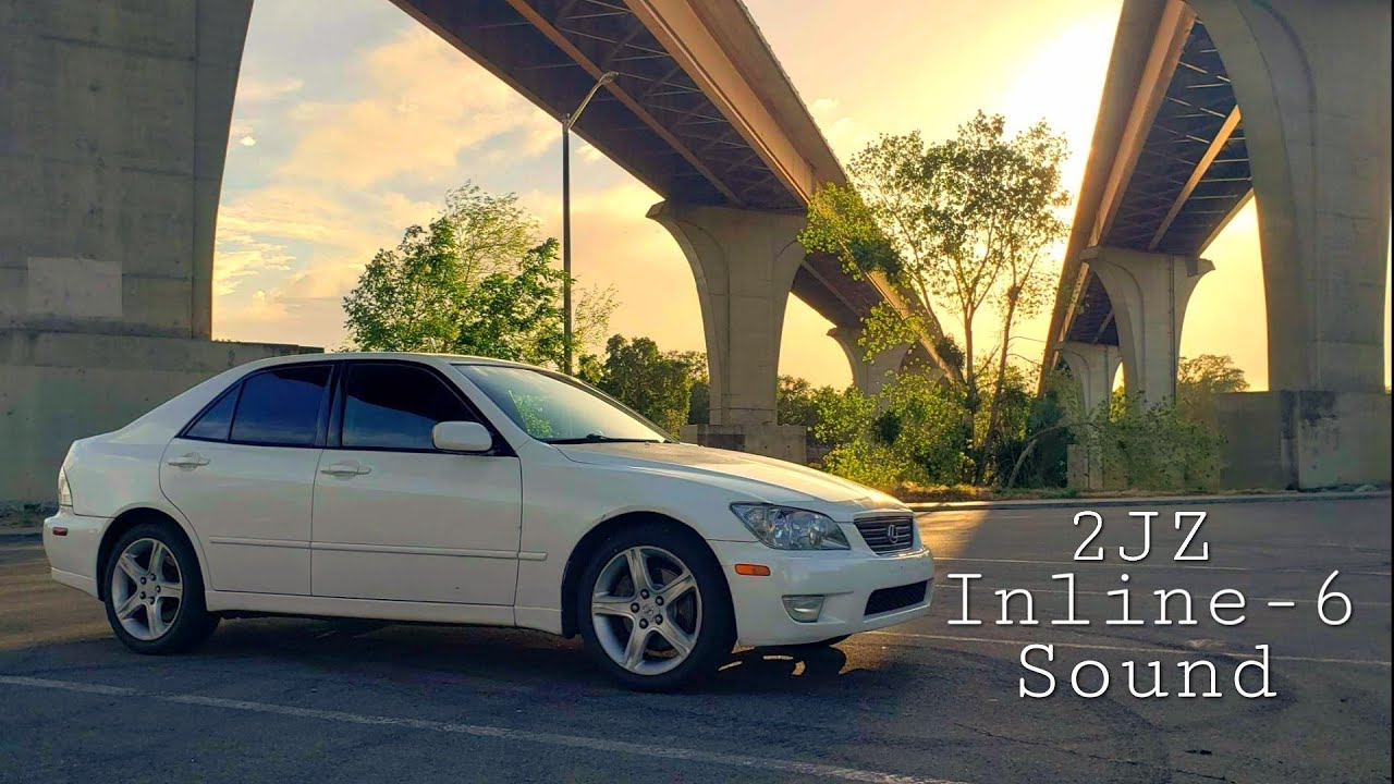 [4k] The Lexus IS300 | 2JZ Inline-6 Straight Six Engine Exhaust Sound ...