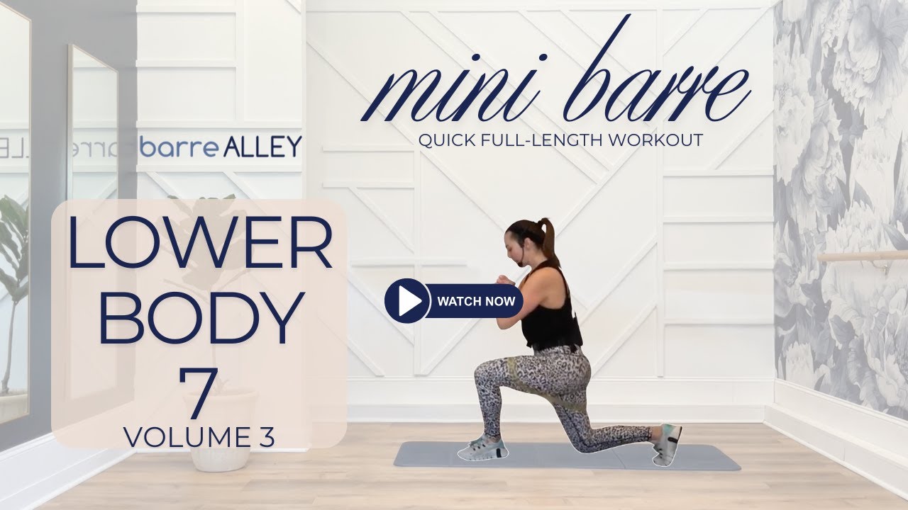 Under 20 Minute Intense Barre Workout To BURN FAT & TONE 🔥💥 - YouTube