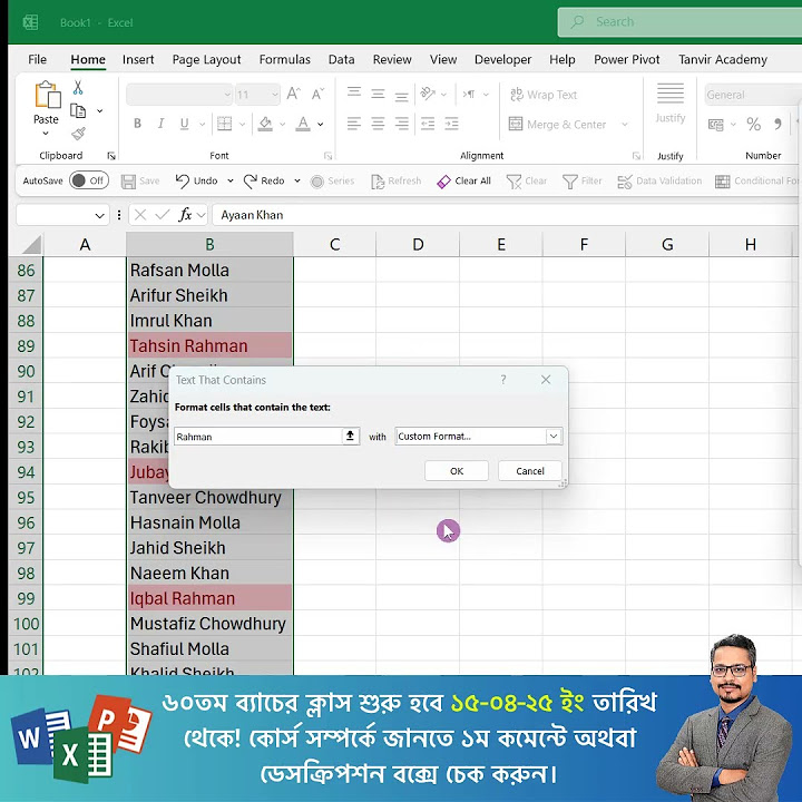 MS Excel Conditional Formatting Magic! #excel #exceltips - YouTube