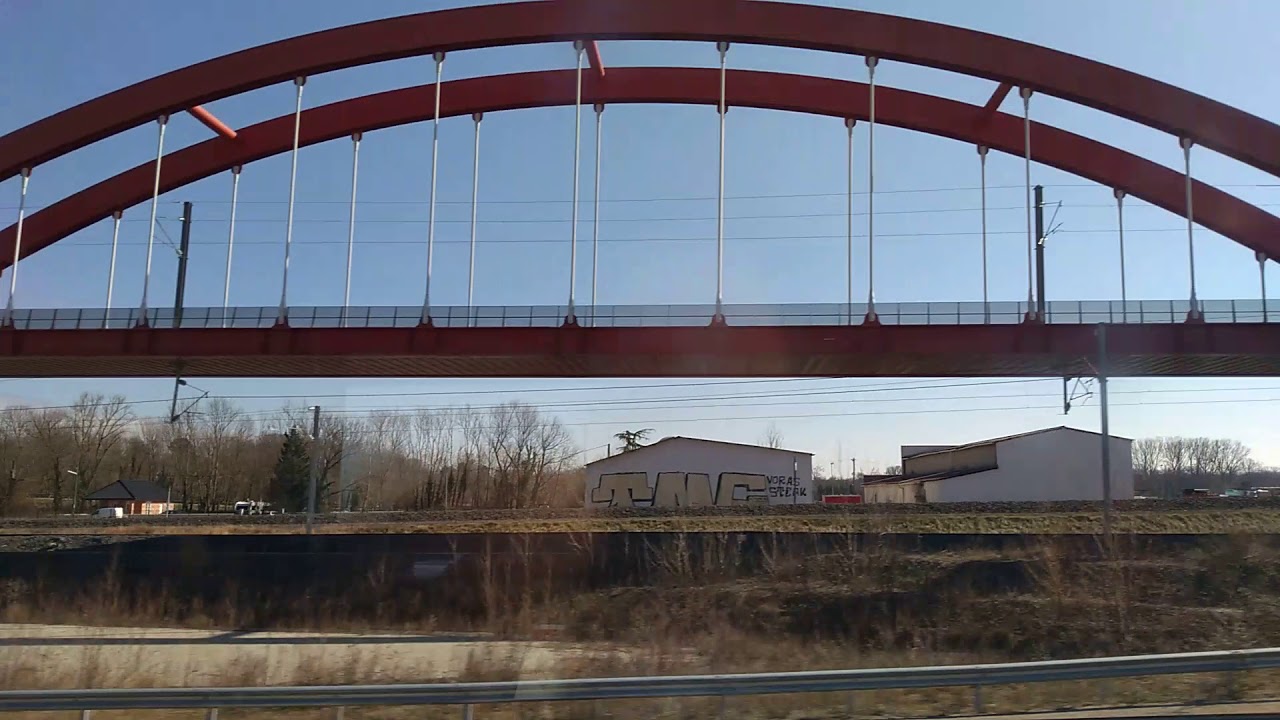 Voyage en train : Brumath- Stephansfeld- Strasbourg - YouTube