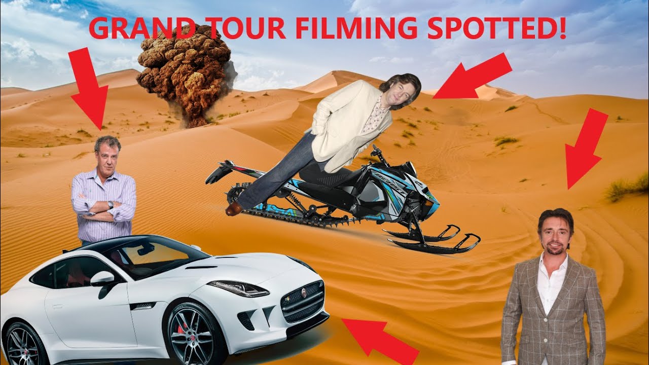 GRAND TOUR TEAM SPOTTED FILMING IN MAURITANIA! - YouTube