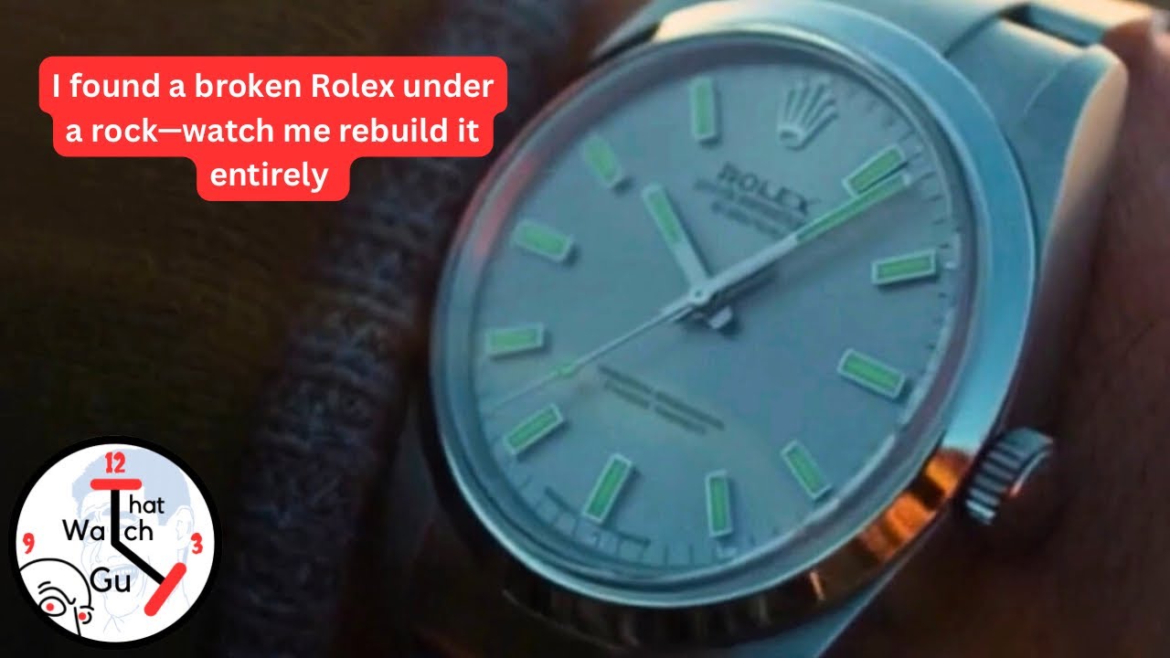 @ThatWatchGuy Found a Rolex Under a Rock in Rocky Mountain National ...