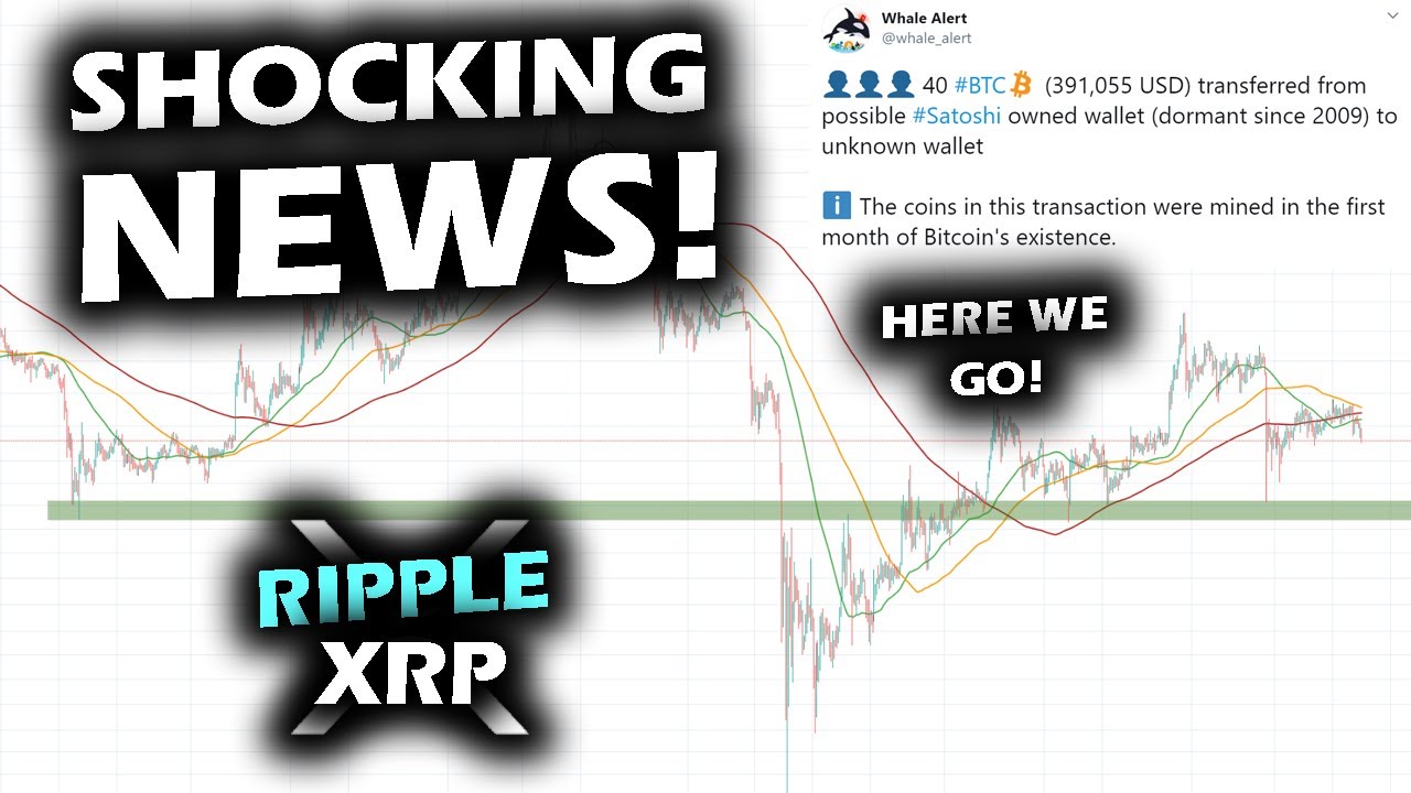 HUGE SHOCKWAVE as Potential SATOSHI Wallet MOVES BITCOIN Ripple XRP ...