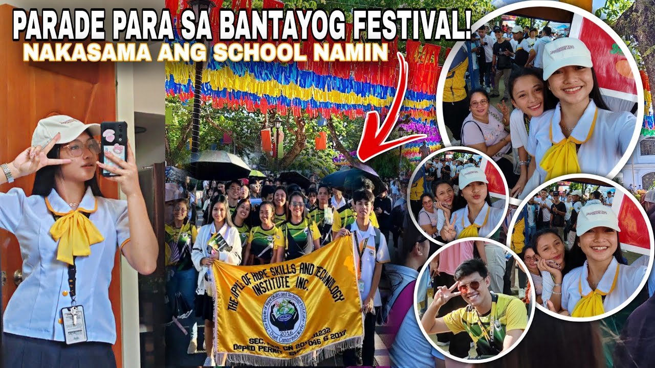 FIRST TIME KO MAGING NASA UNAHAN SA PAG-PARADE! - YouTube