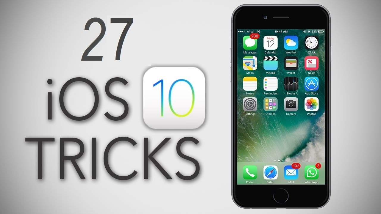iPhone 7 Tips, Tricks & Hidden Features - TOP 27 LIST, The Best IPhone ...