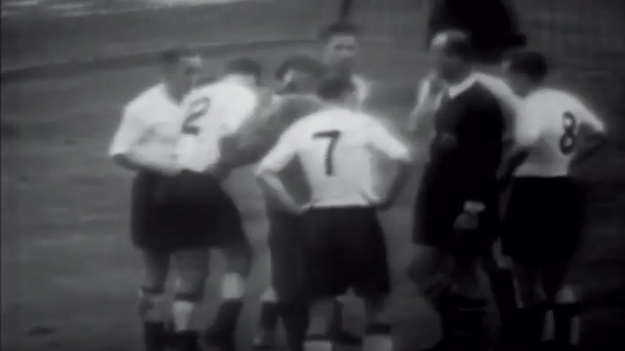 ENGLAND vs WALES 1954 FULL MATCH NOSTALGIC (3-2) WEMBLEY - YouTube